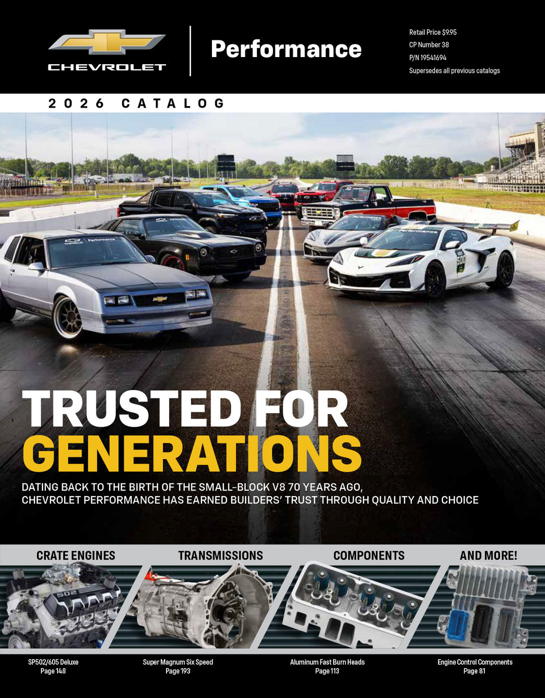 2026 Chevrolet Performance Catalog – Chevy Performance Parts Catalog